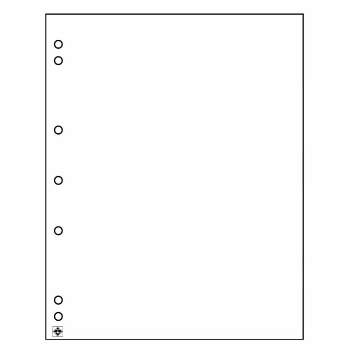 Прокладочный лист "NUMIS" 10 шт, Leuchtturm, Белый 336293