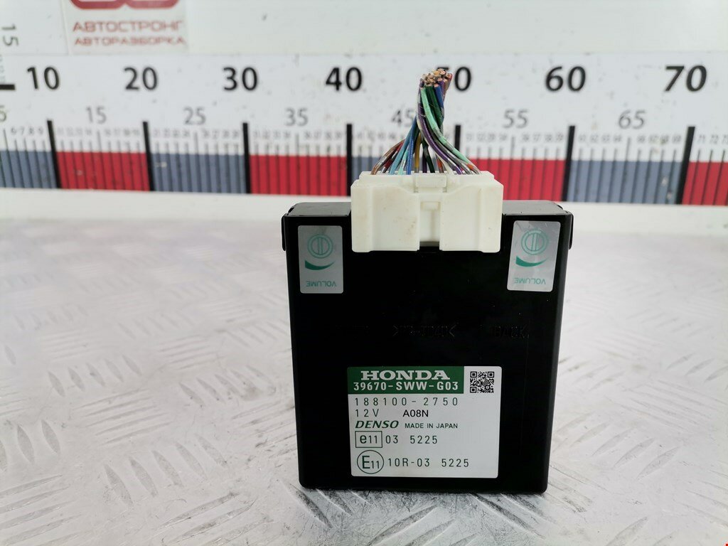 Блок управления парктрониками Honda CR-V 3 39670SWWG03 арт. 1744818