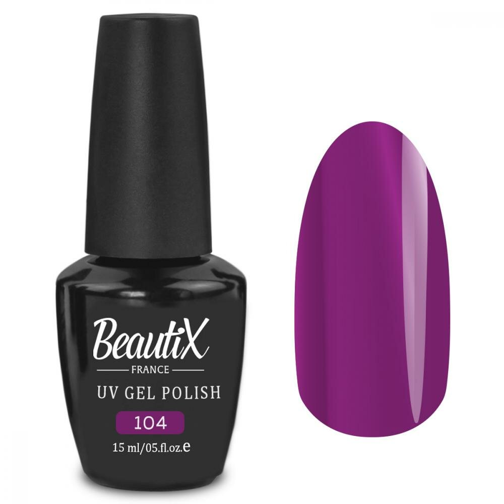 Beautix Гель-лак UV Gel Polish, 15 мл, 104