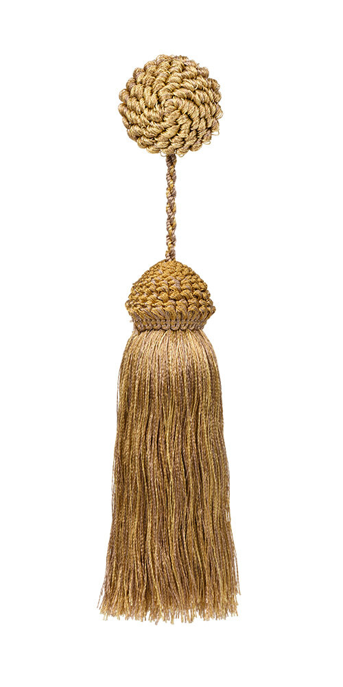 КР-22-EV36 Кисть-розетка 220 мм №93196 бежевый/золото фирменный элемент интерьера