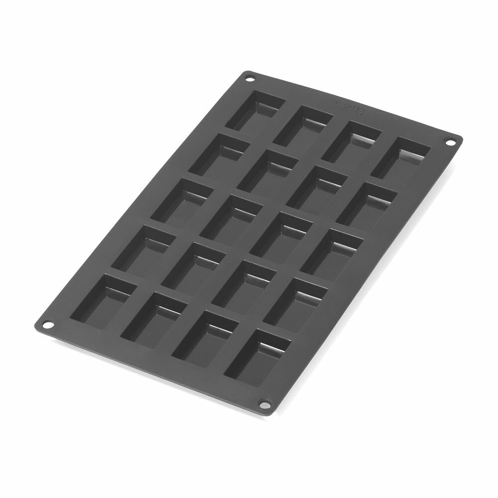 Форма для кексов Финансье LEKUE силиконовая 20 ячеек 880568