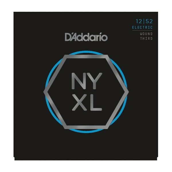 Комплект струн для 6-струнной электрогитары 12-52 DAddario NYXL1252W
