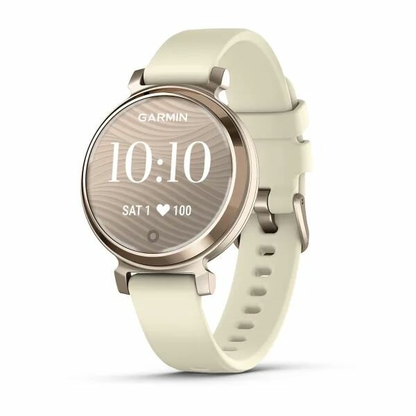 Garmin часы Lily 2 Cream Gold with Coconut Silicone Band