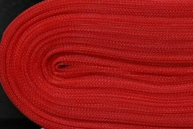 Фатин Хаял однотонный люкс мягкий "Красный" ширина 300см, длина 3м
