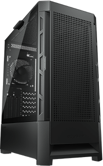 Корпус для компьютера Cougar Airface, 1x120mm Fan, ATX, без БП, Black