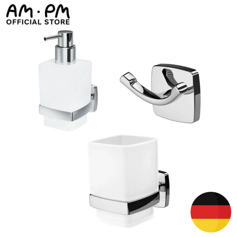 Набор аксессуаров AM.PM "Gem" A9032000, для ванны, 3 предмета, хром