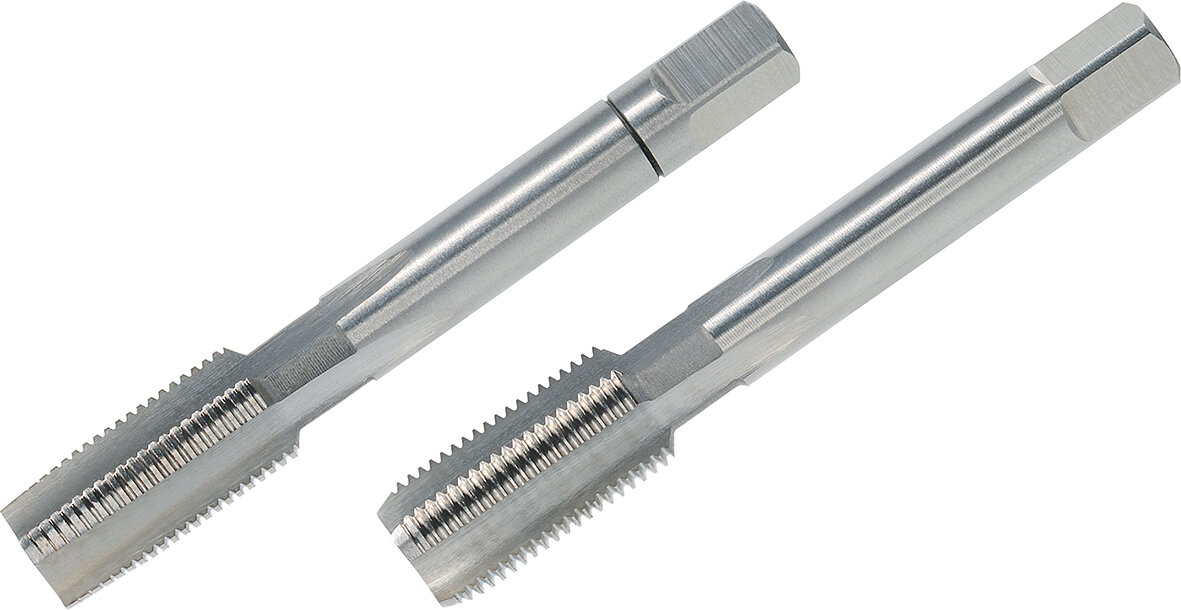 VOLKEL VO-25330 Метчики ручные G 1.1/8" x 11, DIN 5157, HSS-G, комплект из 2 шт