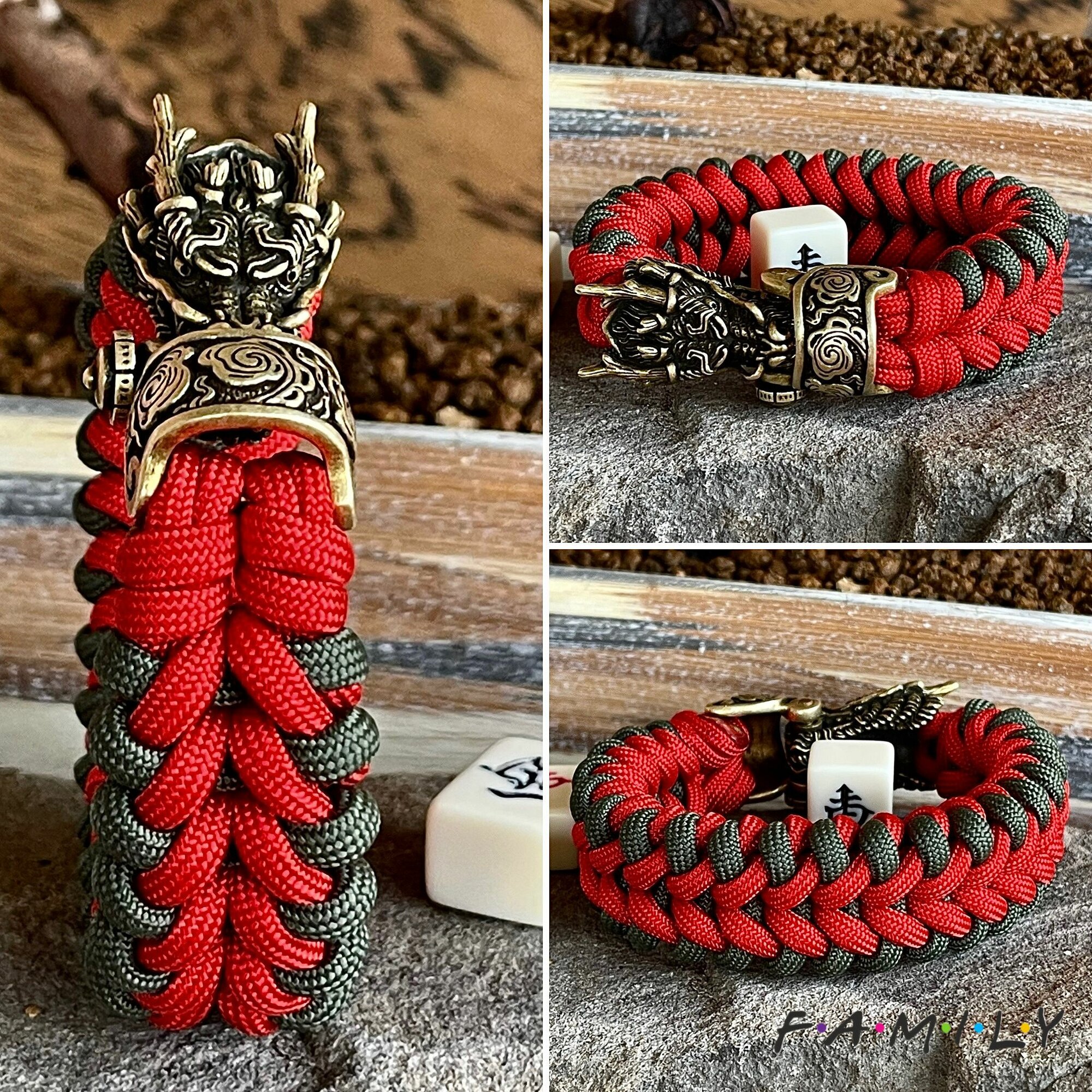 Плетеный браслет