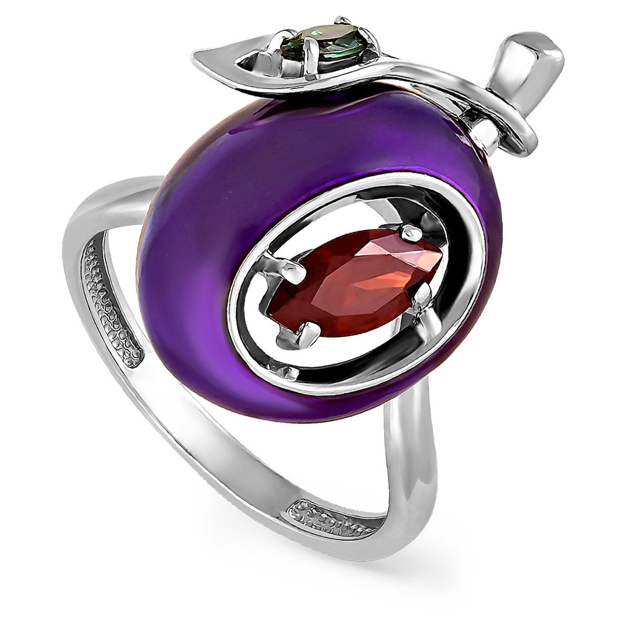 Кольцо, серебро, 925 проба