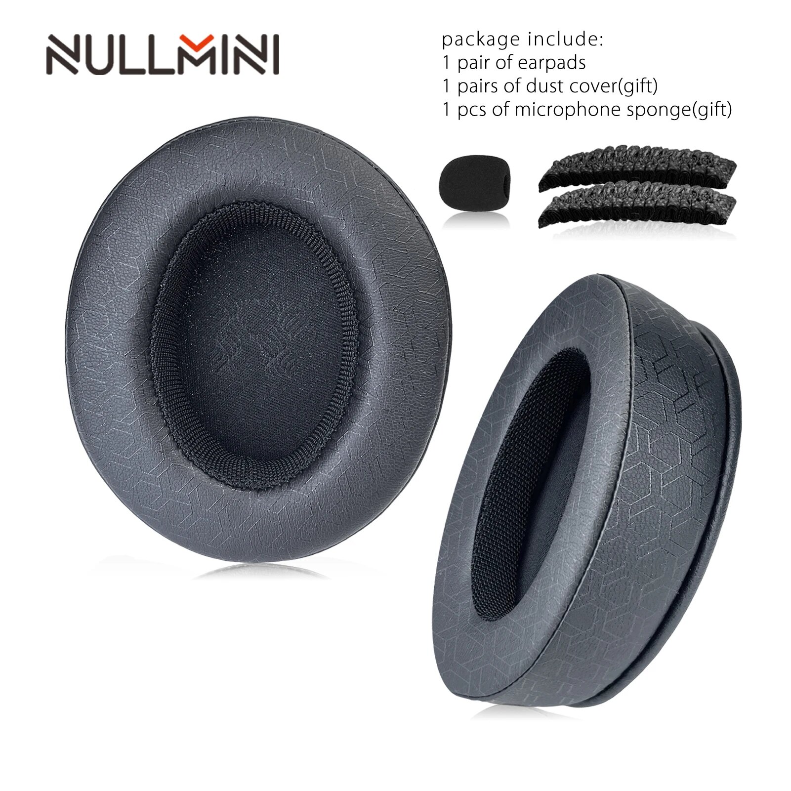 NullMini Амбушюры для HyperX Cloud, черные