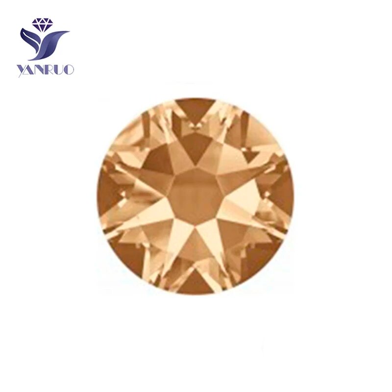 YANRUO 2088 стеклянные кристаллы для декорирования SS20 1440pcs, Golden Shadow