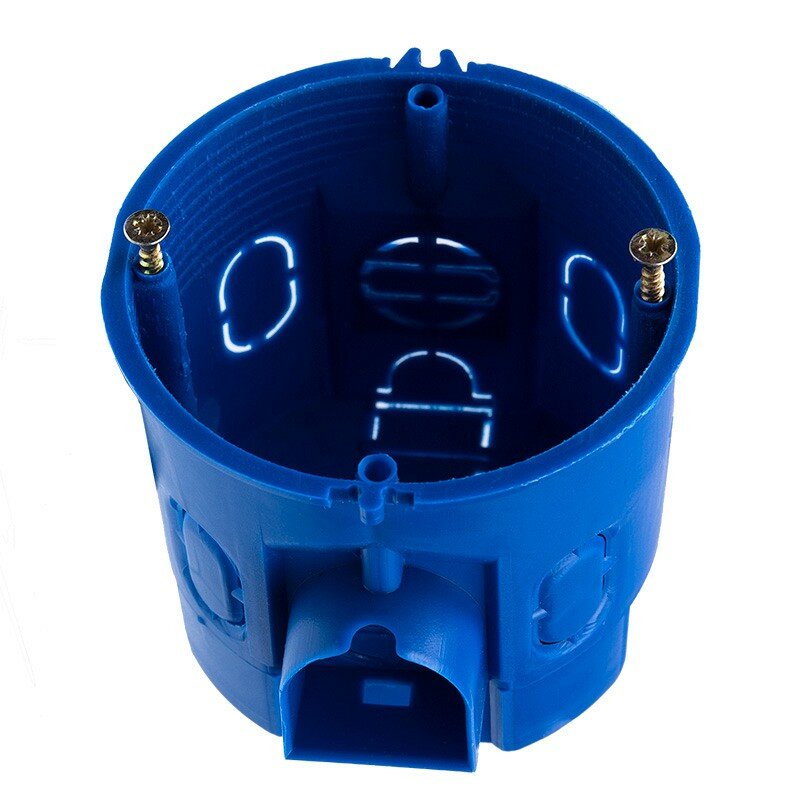 Коробка установочная, бетон/кирпич, глубокая, блочная 68х60 мм С3М4 REXANT, цена за 1 шт