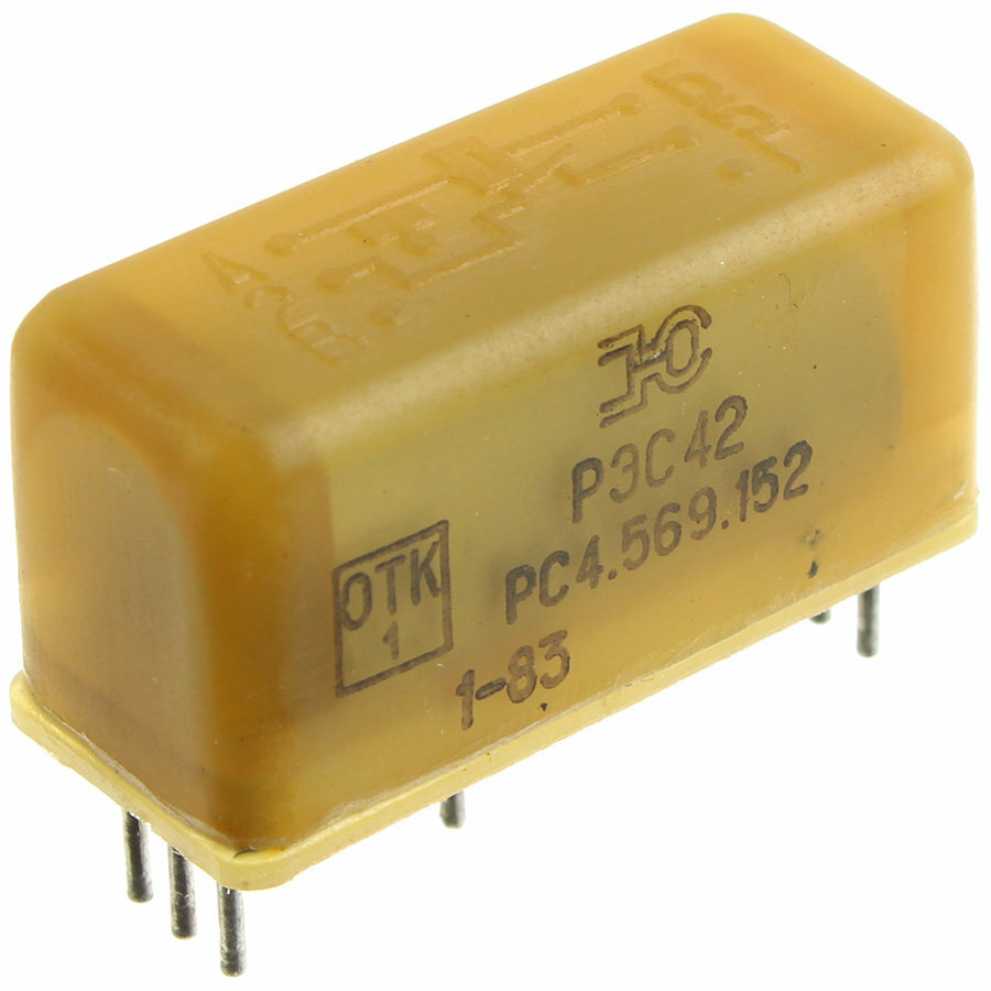 Герконовое реле РЭС42 РС4.569.152