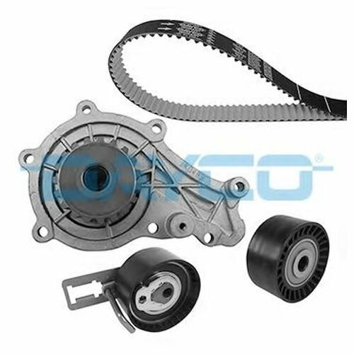 Комплект (ремень + ролик + водяной насос + 2 болта) Dayco KTBWP9590