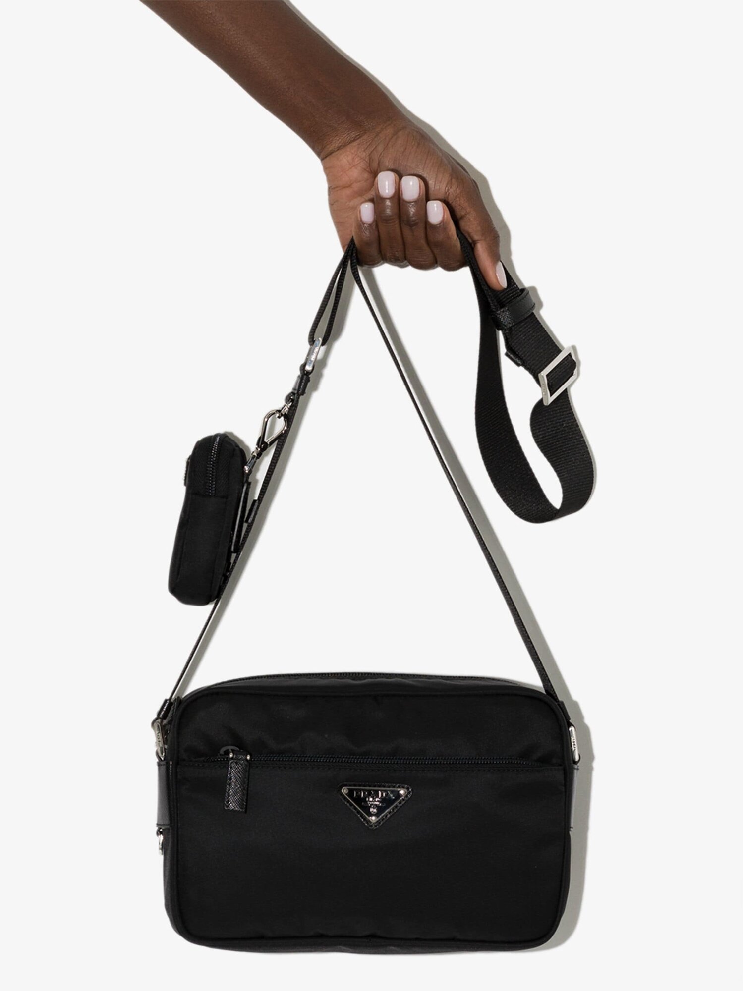 Сумка Prada Re-Nylon, черный/черный — фото 1