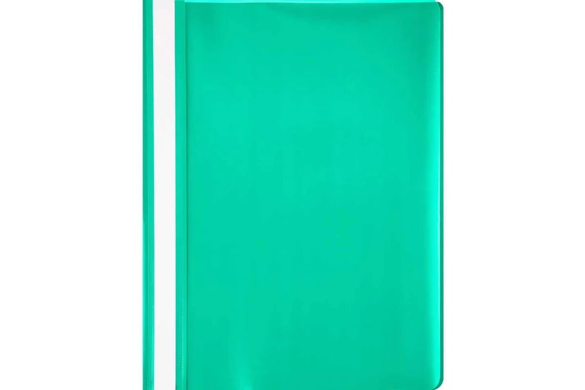 Attache папка-скоросшиватель A4 зелёная, 10 шт в упаковке, для документов и архивирования