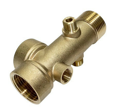 Штуцер 6-ти выводной ( 110 мм ) 1/4" н/н/в