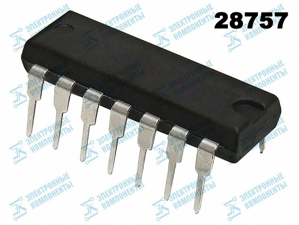 Микросхема LM319N DIP14