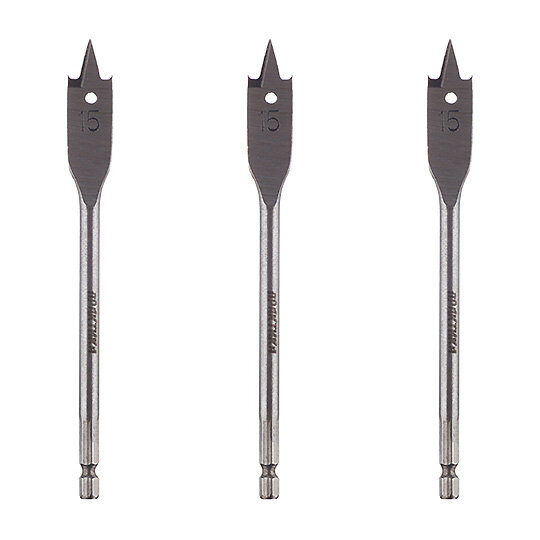 Сверло по дереву перьевое Практика (774-016) 15х152 мм (3 шт.)