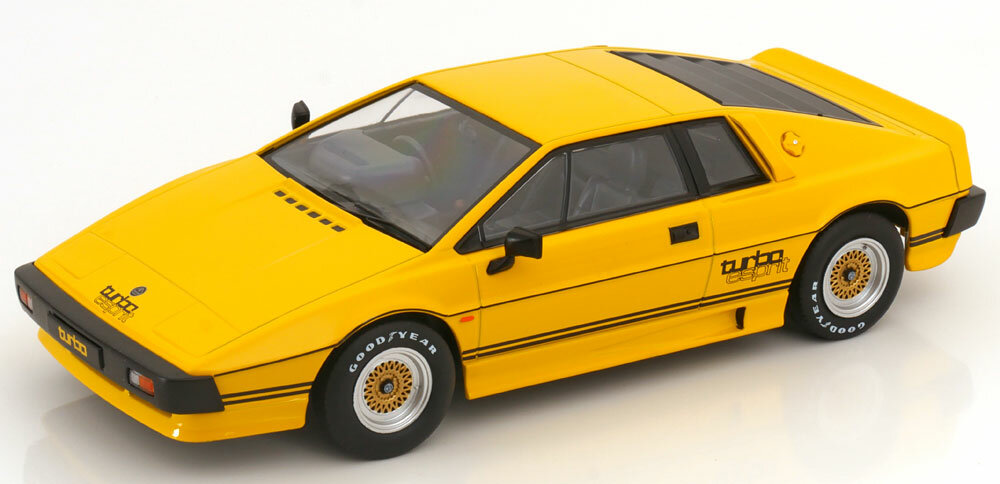 Модель коллекционная KK-SCALE Lotus esprit turbo 1981 yellow / лотус эсприт турбо желтый
