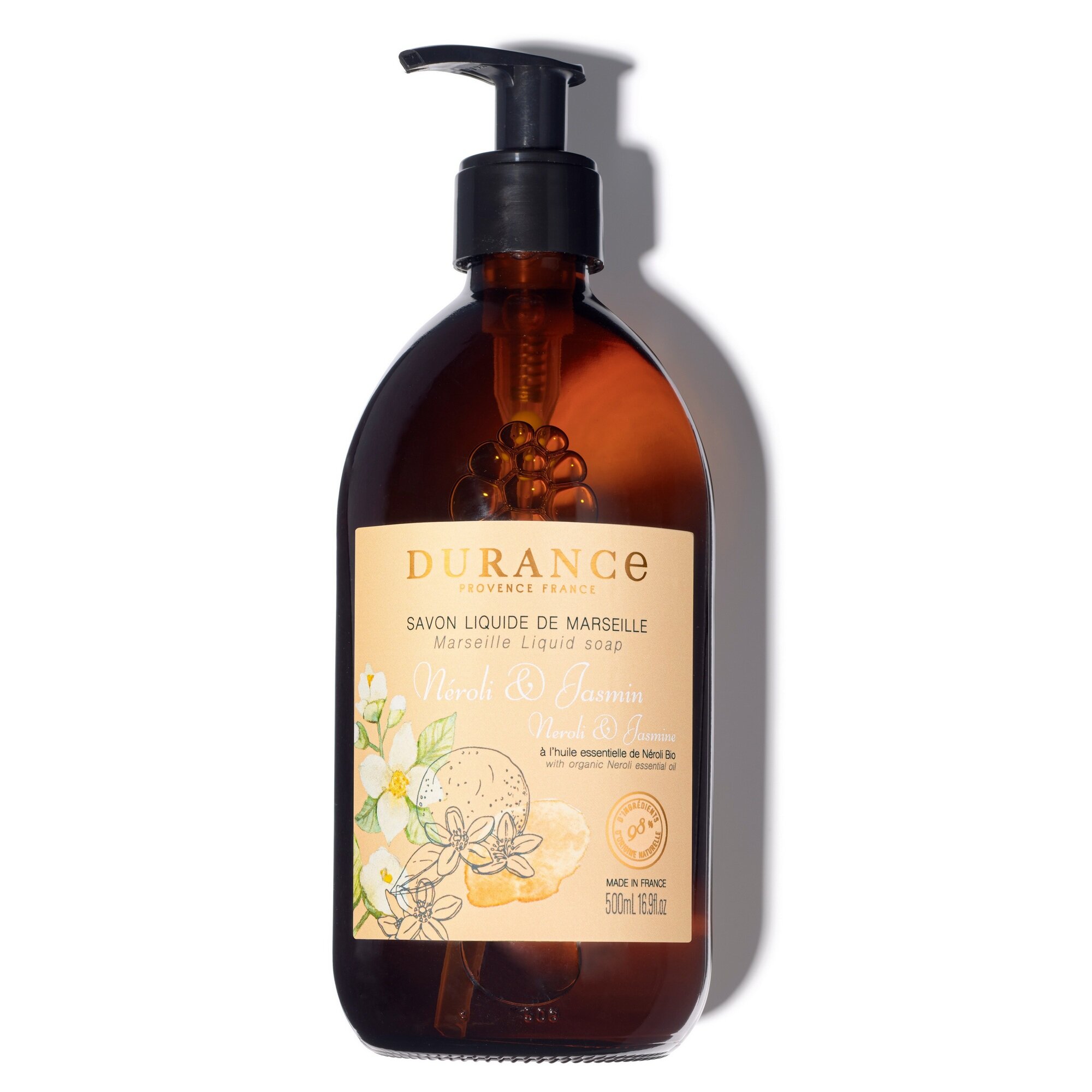Durance / Марсельское жидкое мыло для рук и тела Нероли и жасмин 500мл. / Neroli & Jasmine