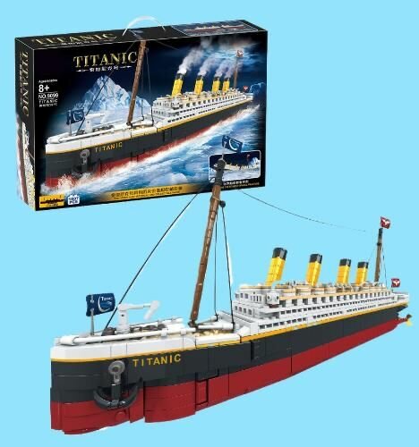 Конструктор Круизный лайнер Титаник, 1507 деталей 9099 Titanic
