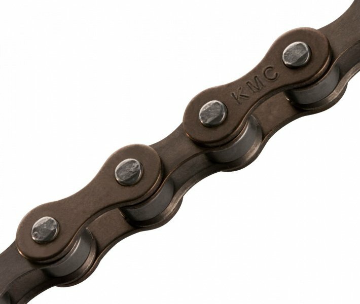 Цепь 1ск. KMC S1, 112 зв. 1/2x1/8 с замком в коробке