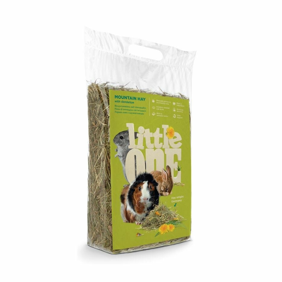 Little One Горное сено с одуванчиком, непрессованное, 400гр