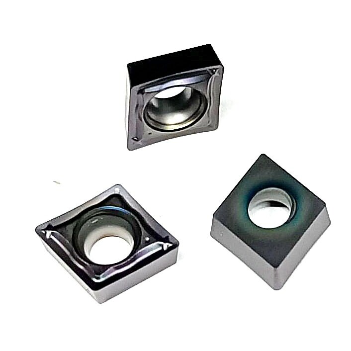 Пластина ромб с зад. углом CCMT 060204 SM мат. обработки-сталь, нерж. сталь, чугун, жаропроч. мат, мат. выс. твердости