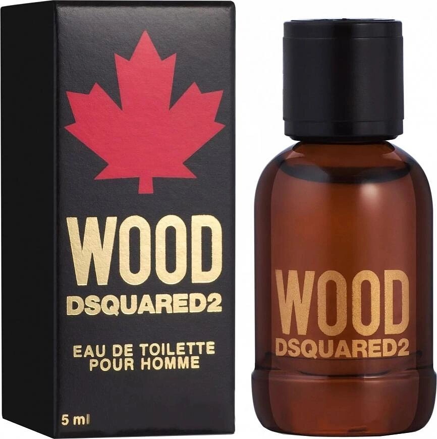 Dsquared2 Wood pour homme 5 мл, туалетная вода Мужская