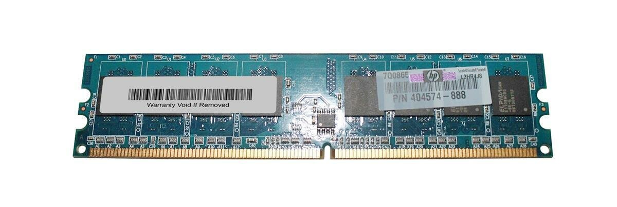 Оперативная память HP 1GB PC2-6400 DDR2 Non-ECC 240 pin 1.8V 800MHz Unbuffered DIMM 418951-001