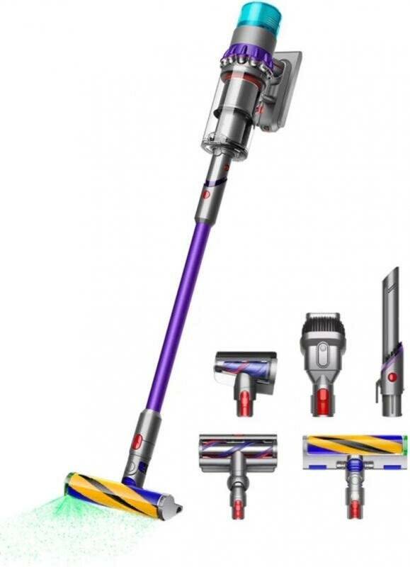 Пылесос Dyson Gen5 Detect Absolute SV23, Iron/Purple (Пурпурный)