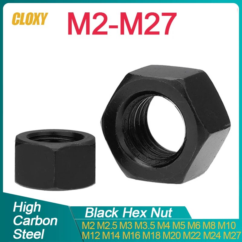 Гайки шестигранные CLOXY M4 (50шт)