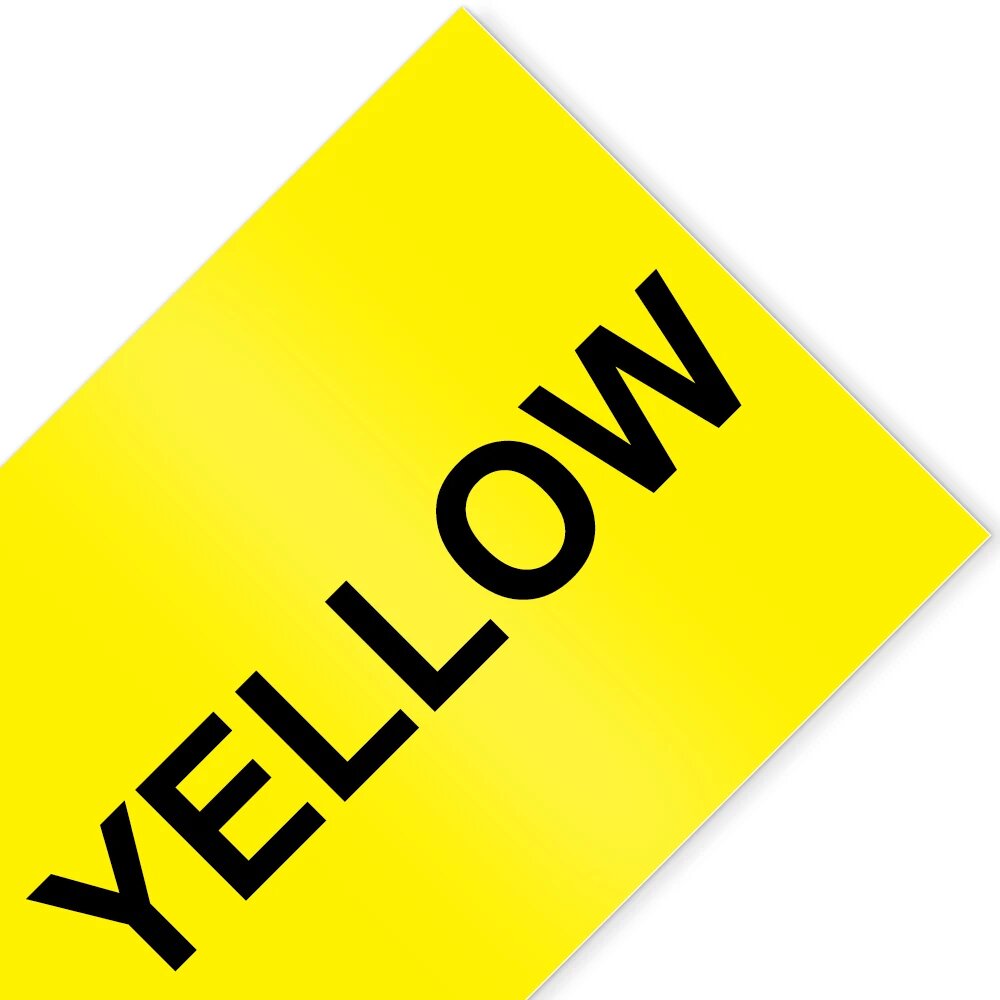 Лента для принтера Dymo LabelManager, 12 мм, Black on Yellow