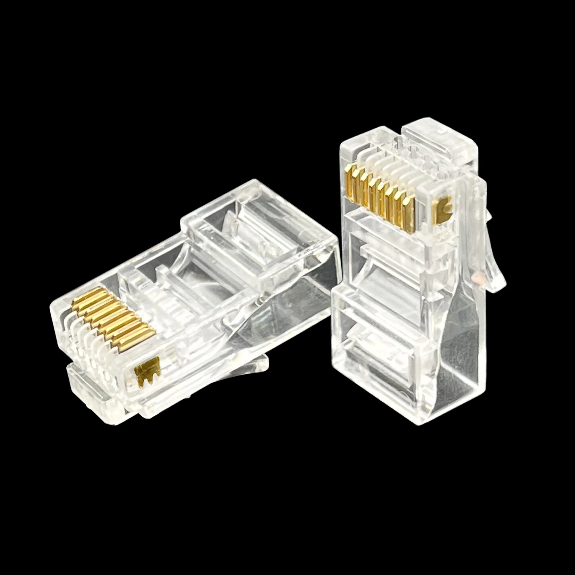 COMNEN RJ45 проходной разъем 10 штук 20pcs, Cat5e UTP 1.0mm