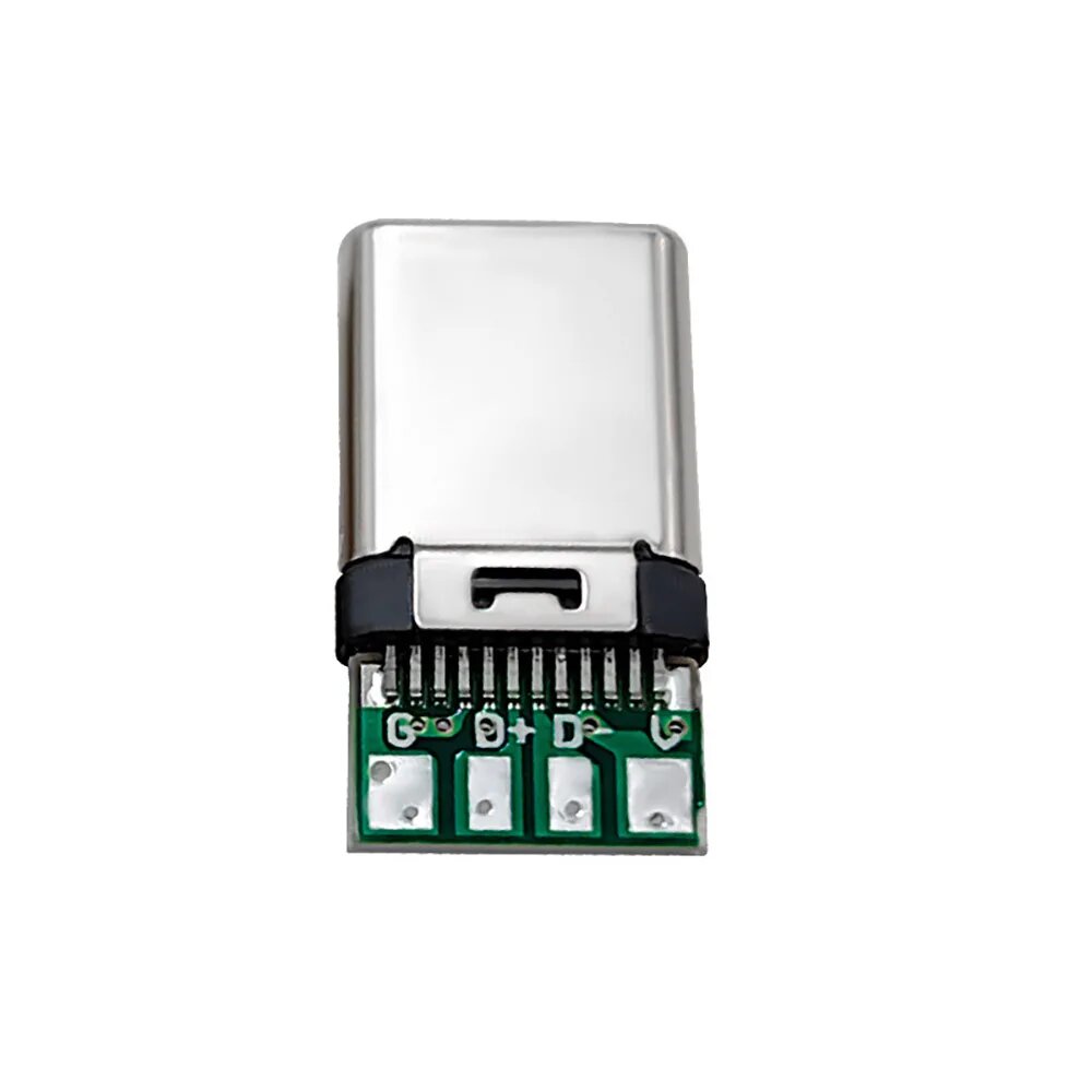 Разъем TYPE-C LAJQTAO 24В 5pcs, Male 4pin