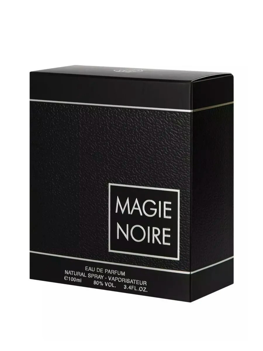 Парфюмерная вода Eau De Parfum "Magie Noire", восточно-цветочная, мужская, картонная упаковка, 100 мл