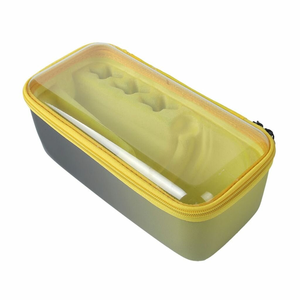 Подходит для коробки хранения вспомогательных флешек второго поколения Times Youth League Seventeen-черно-желтая прозрачная