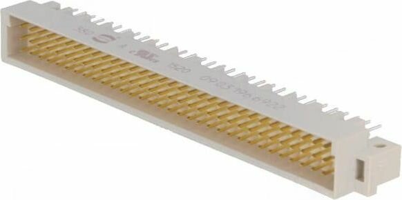 Разъем HARTING 09031966922 Гнездо DIN 41612, тип С "папа" PIN 96 a+b+c THT прямой, 1 шт