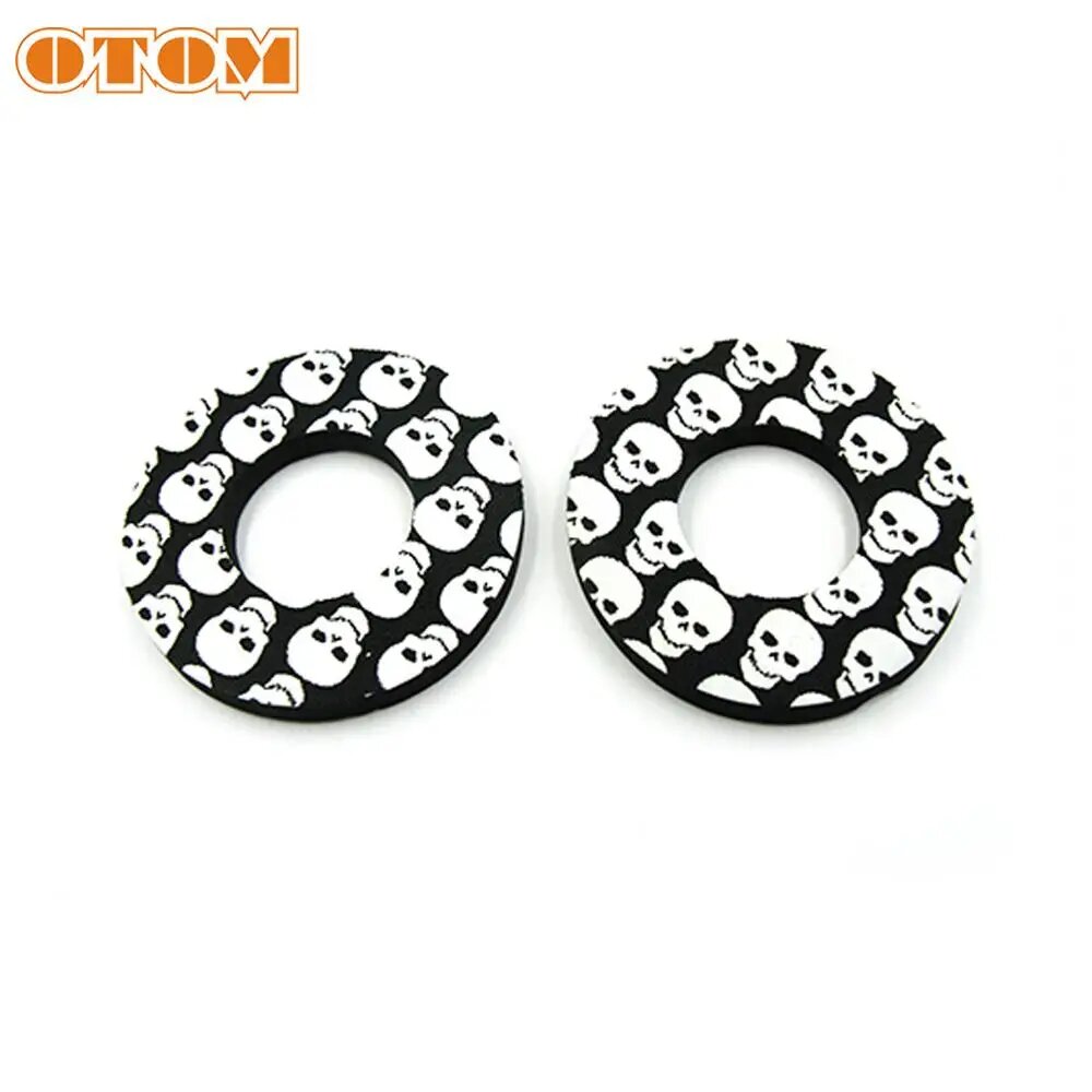 Ручки для мотоцикла OTOM Skull, черные