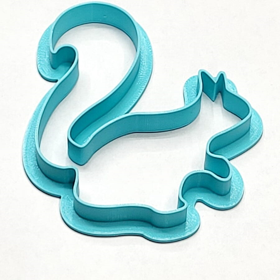 Форма для печенья/пряников "Белочка" (Голубой (Тиффани))