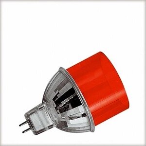 Лампа галоген Paulmann 988.01 лампа-Декоцилиндр красная GU5,3 12V 35W/ 1шт