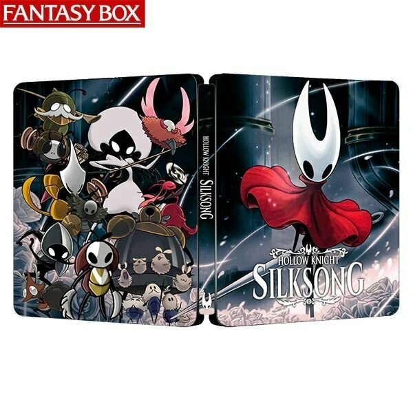Hollow Knight Silksong THEONE Edition Steelbook FantasyBox(Только стальной корпус, без диска с игрой)