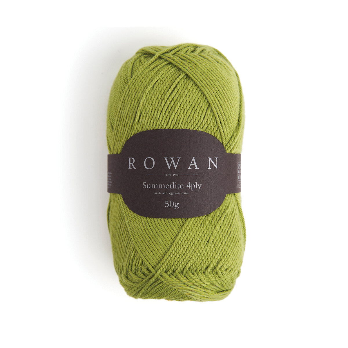 Summerlite 4ply /Саммерлайт 4-х ниточная/ пряжа Rowan, 9802179 (449, pickle (соленый огурец), зеленый)