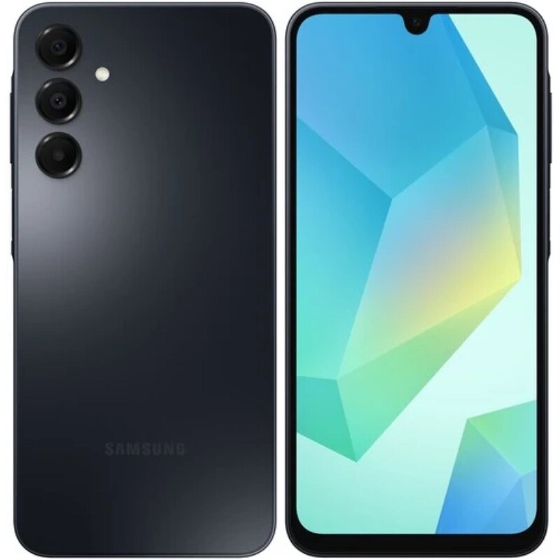 Смартфон Samsung Galaxy A16 4/128 Гб, Blue Black, темно-синий