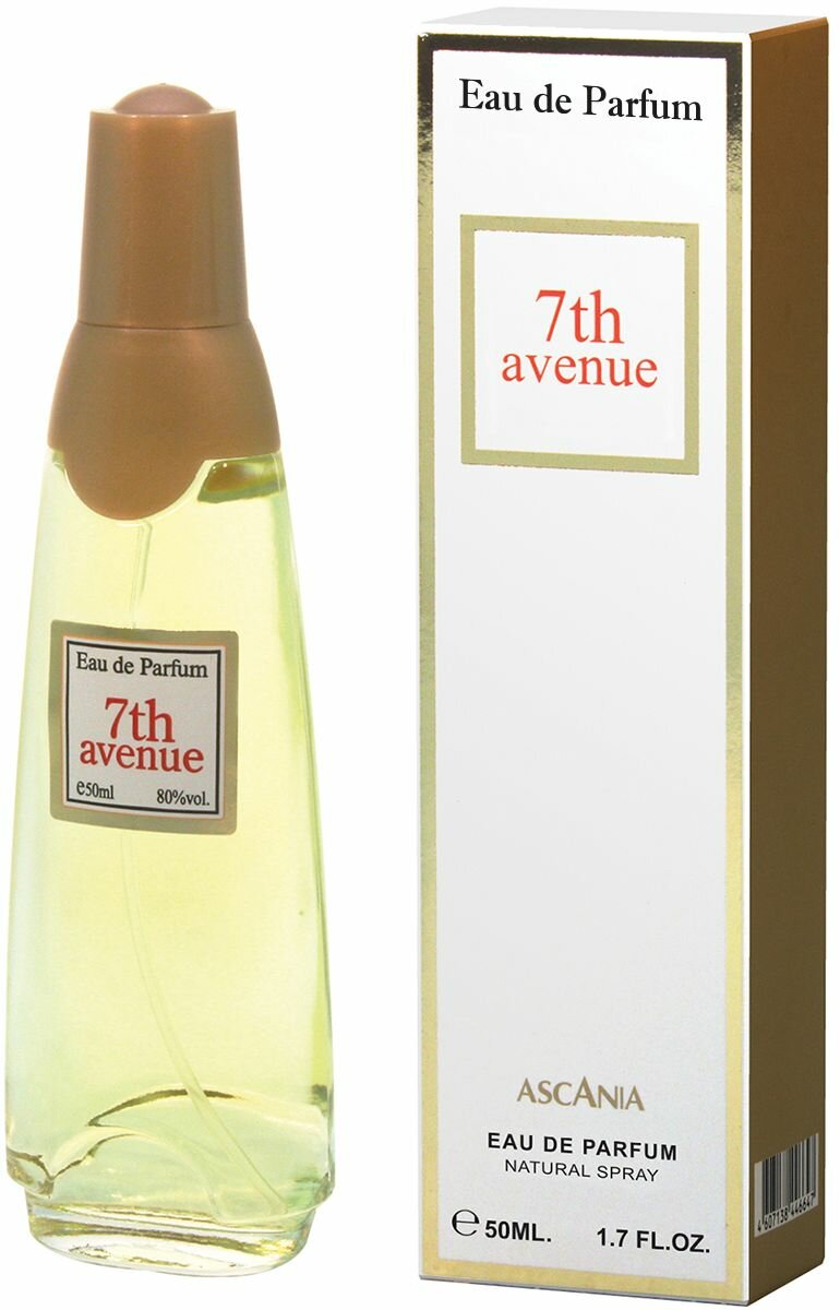 Brocard. Парфюмерная вода женская Ascania 7th Avenue, 50 мл