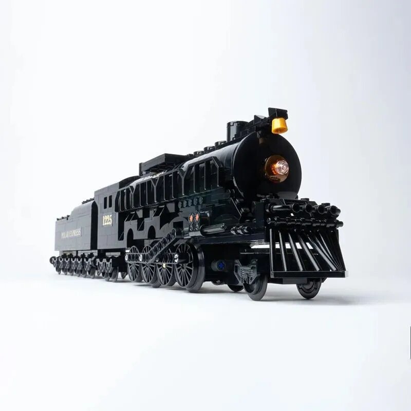 779 шт. индивидуальные MOC The Polar Express строительные блоки, технологические кирпичи, сделай сам, креативная сборка, образовательные игрушки, праздничные подарки