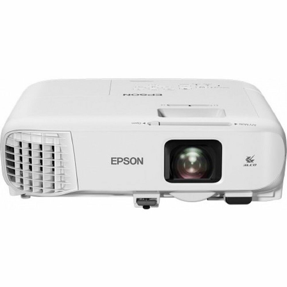 Проектор Epson EB-982W Белый (V11H987040), 4000 лм, WUXGA 1920x1200, Wi-Fi, HDMI, 3LCD, для офиса и конференц-зала — фото 1