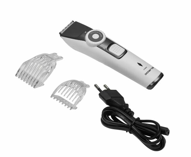 Машинка для стрижки POLARIS PHC-2002RB белый/платиновый