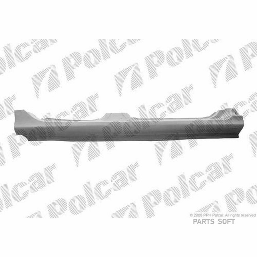 Порог правый MEGANE (_A)/SCENIC, 09.95-09.99 от официального дистрибьютора, POLCAR, артикул 600742Q